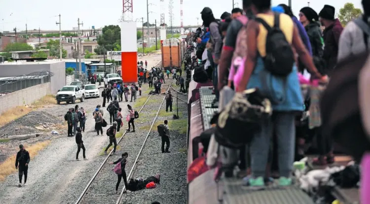 Llegan más migrantes a frontera de Ciudad Juárez Nuevo día